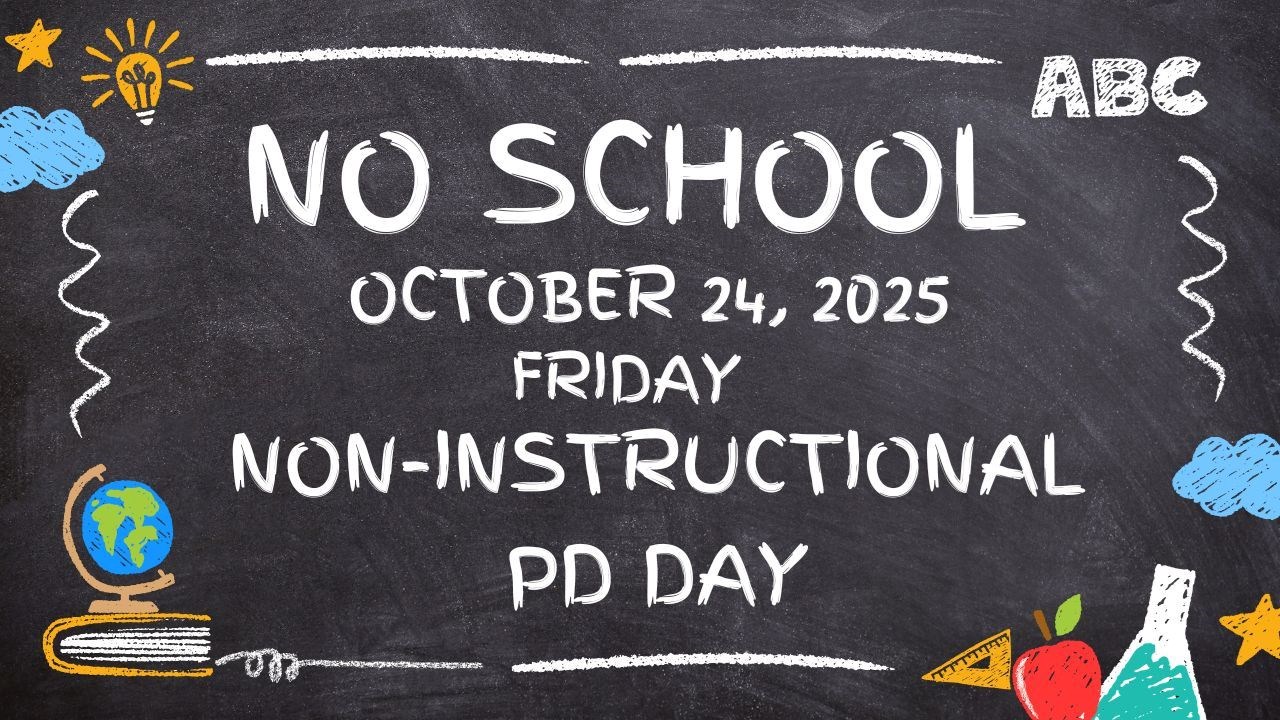 NO SCHOOL - MTS PD DAY